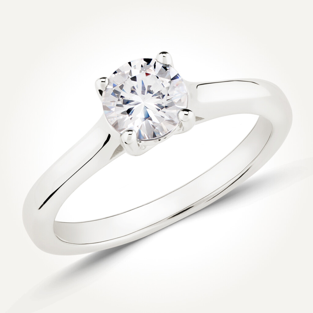 Round Brilliant Solitaire Engagement Ring | Style 0640 - Spence Diamonds