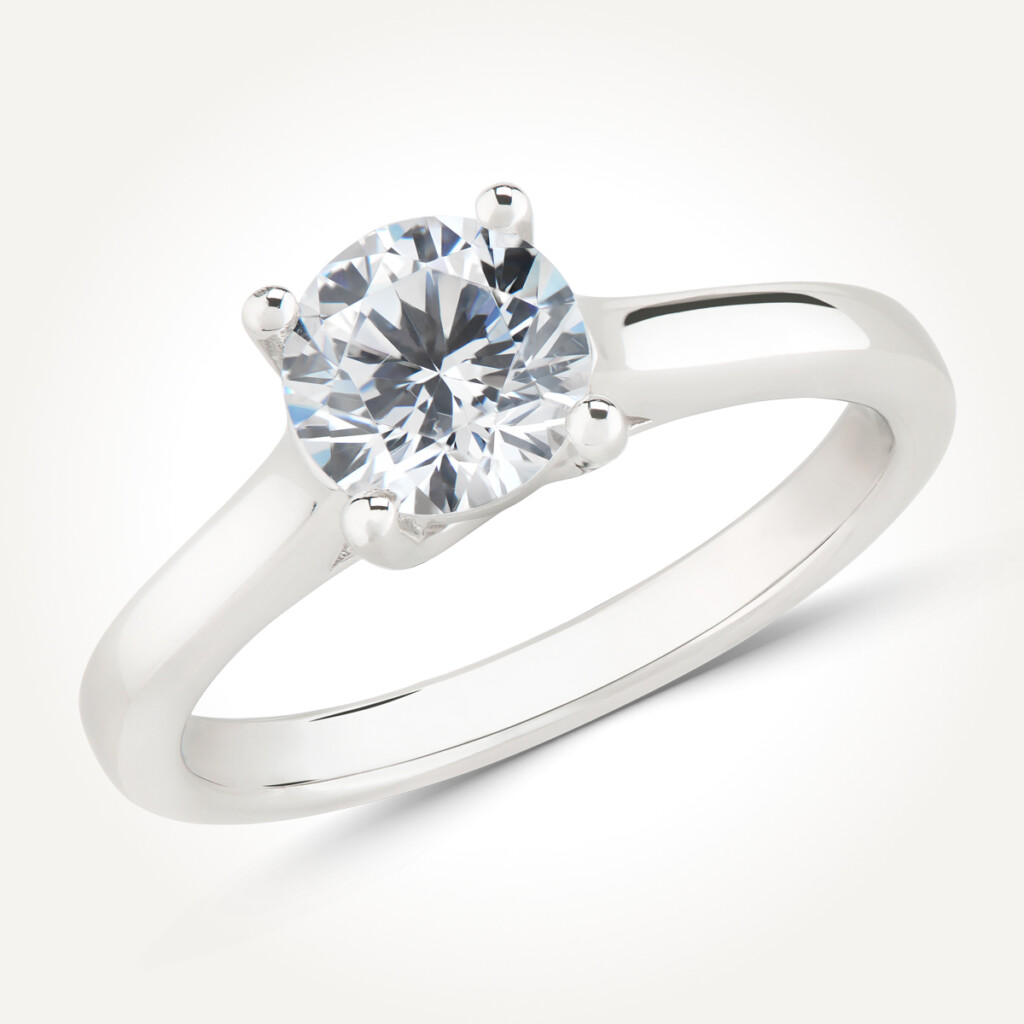 Round Brilliant Solitaire Engagement Ring | Style 0641 - Spence Diamonds